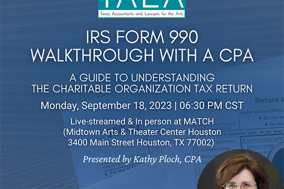 IRS Form 990 Walkthrough With a CPA | MATCH
