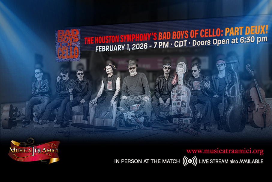 The Houston Symphony’s Bad Boys of Cello: Part Deux! | MATCH